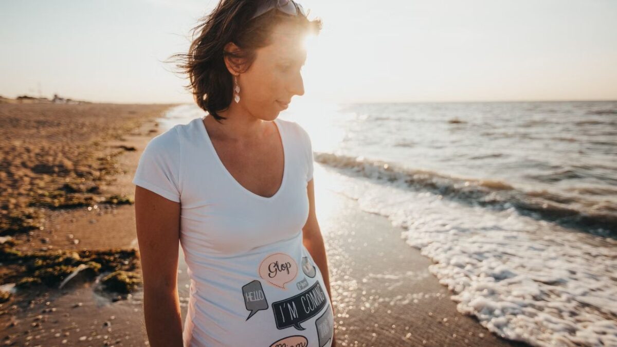 Can ocean waves hurt you and cause a miscarriage?